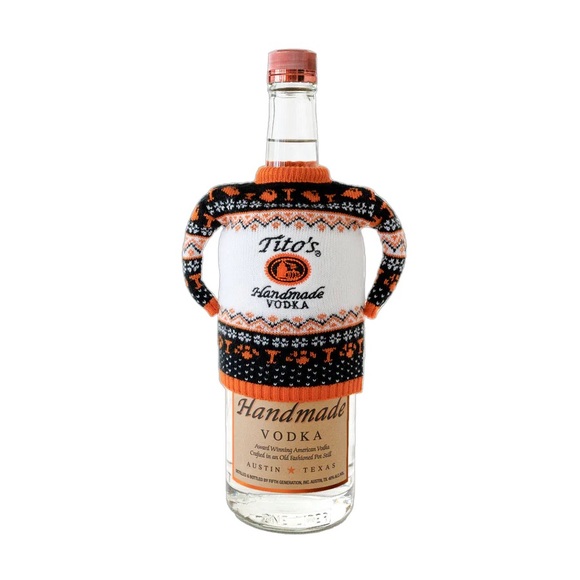 Tito’s Vodka | Dining | Titos Bottle Sweater Kinda Ugly Vodka Bottle ...